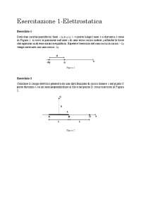 Esercizi elettromagnetismo | Esercizi di Fisica | Docsity