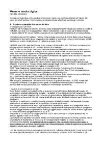 Riassunto del libro Musei e Media Digitali di Nicolette Mandarano ...