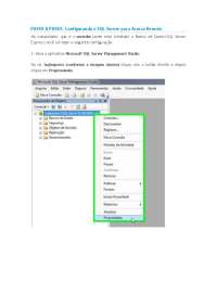 Configurando o SQL Server para Acesso Remoto | Exercícios Direito | Docsity