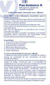 Pan-astenico-r-folheto-informativo.pdf | Resumos Bioquímica | Docsity