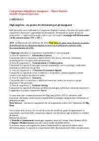 Riassunto Competenze Digitali per Insegnare (Maria Ranieri) | Sintesi ...