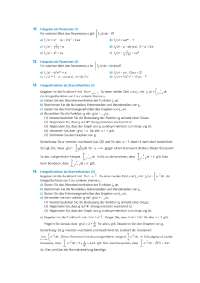Integralrechnung und Stammfunktionen - Aufgaben | Übungen Mathematik ...