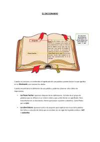 Que es el diccionario y como usarlo | Apuntes de Lengua y Literatura ...