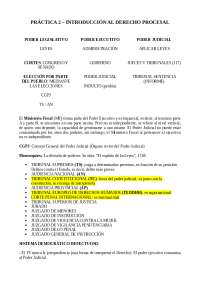 Práctica 2 derecho procesal | Ejercicios de Derecho Procesal | Docsity