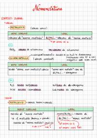 Nomenclatura iupac e tradizionale dei composti inorganici (composti ...