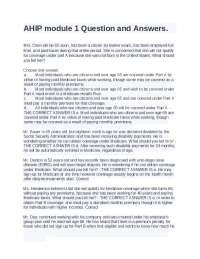 AHIP module 1 Question and Answers. | Exams Human Resource Management ...