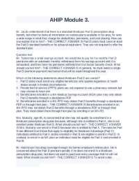 AHIP Module 3. AHIP Module 3. | Exams Human Resource Management | Docsity