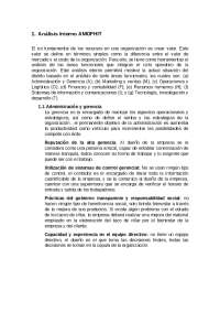 Analisis interno de empresa ecuatoriana amofhit de sus fortalezas y ...