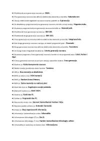 K1 - Informacioni sistemi | Ispiti' predlog Informacioni sistemi | Docsity