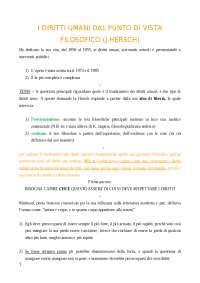 I diritti umani dal punto di vista filosofico | Dispense di Storia ...