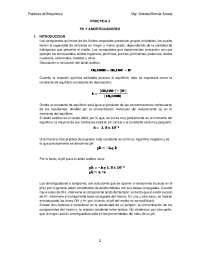 Práctica de laboratorio pk y amortiguadores | Ejercicios de Bioquímica | Docsity