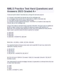NMLS Practice Test Hard Questions and Answers 2023 Graded A+ | Exams ...