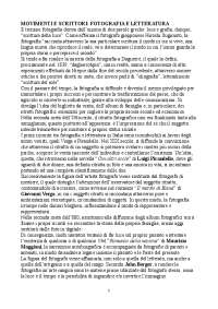 Movimenti e scrittori nella letteratura italiana del novecento | Prove d'esame di Letteratura ...