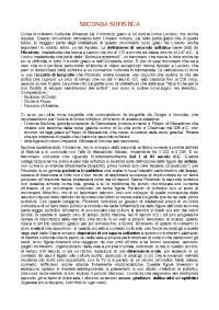 La seconda sofistica | Appunti di Greco | Docsity