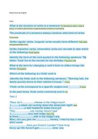 Business English, esame completo con domande e risposte | Prove d'esame di Inglese Commerciale ...