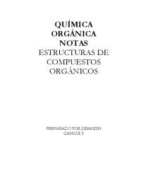 Organic Chemistry In Spanish | Study notes Chemistry | Docsity