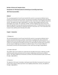 Development of a Web-Based System for Monitoring and Controlling Smart ...