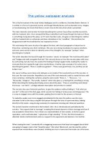 IB analysis P1 English Lit | Lecture notes English | Docsity