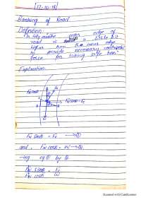 Banking of Road with explanation | Lecture notes Physics | Docsity