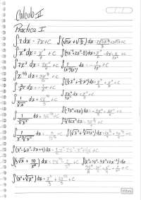 Ejercicios de Integrales | Ejercicios de Cálculo | Docsity
