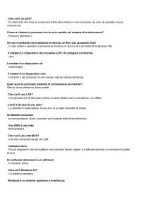 Risposte 1 modulo eipass | Prove d'esame di Informatica | Docsity