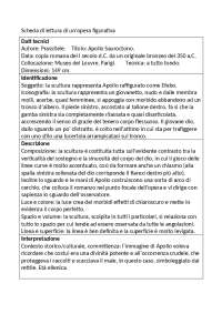 Analisi su apollo sauroctono | Appunti di Elementi di storia dell'arte ...