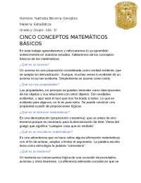 CONCEPTOS BÁSICOS DE LA ESTADISTICA | Resúmenes de Estadística | Docsity