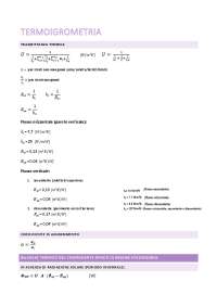 Formulario Termoigrometria | Formulari di Fisica Tecnica Ambientale ...