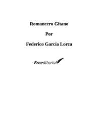 Romancero gitano lite | Resúmenes de Lengua y Literatura | Docsity