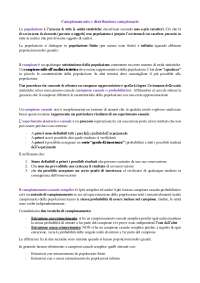 Statistica (seconda parte) 2021-2022 UNIFI | Appunti di Statistica | Docsity