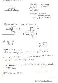 Esercitazioni di Fisica I - Dinamica | Esercizi di Fisica | Docsity