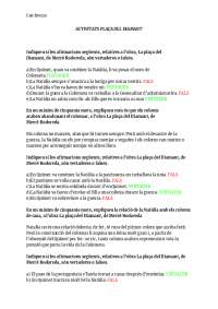 Exercicis del llibre | Ejercicios de Catalán | Docsity