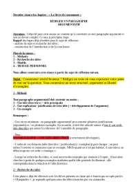 Cours sur rediger un paragraphe argumentatif | Guide, Projets ...