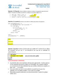 Examen fundamentos programacion | Exámenes de Programación Informática ...