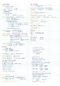Formulario quiz analisi matematica 1 | Schemi e mappe concettuali di Analisi Matematica I | Docsity