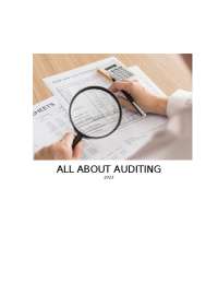 Introduction to Auditing | Lecture notes Accounting | Docsity