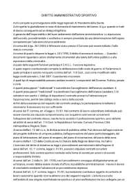 Diritto amministrativo sportivo LM47 SCIENZE MOTORIE PEGASO | Prove d'esame di Diritto ...