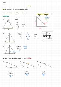 30:60:90 Right Triangles | Study notes Geometry | Docsity