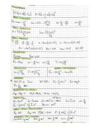 Fisica Sperimentale, tutte le formule dalla cinematica all'elettrostatica | Formulari di Fisica ...