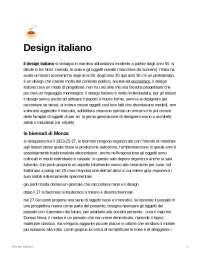 Appunti di storia del design | Appunti di Storia del Design | Docsity