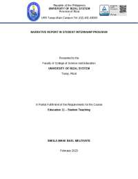 It is all about narrative on who's your experience during your ...