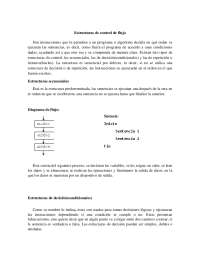 Estructuras de control de flujo en programación | Apuntes de ...