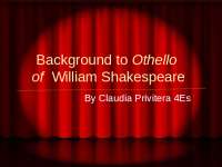 OTHELLO , POWERPOINT | Slide di Inglese | Docsity