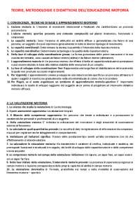 TEORIE, METODOLOGIE E DIDATTICHE DELL'EDUCAZIONE MOTORIA L22 SCIENZE ...