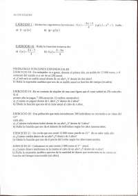 Matematicas repaso ejercicios | Ejercicios de Matemáticas | Docsity