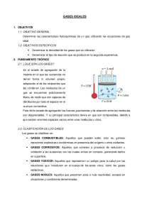 Gases ideales, elaboración de un informe acerca de la experimentación con un globo | Monografías ...