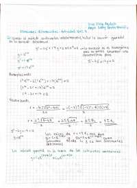 Talleres resueltos de Ecuaciones Diferenciales | Ejercicios de Ecuaciones Diferenciales | Docsity
