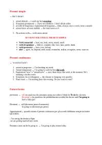 Spiegazione verbi inglesi, dal present simple al third conditional ...