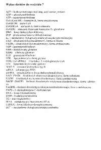 Koenzym A. Udział w metabolizmie oraz możliwości ... | Publikacje Historia | Docsity