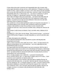 Protagora sottotemii | Schemi e mappe concettuali di Storia Della Pedagogia | Docsity